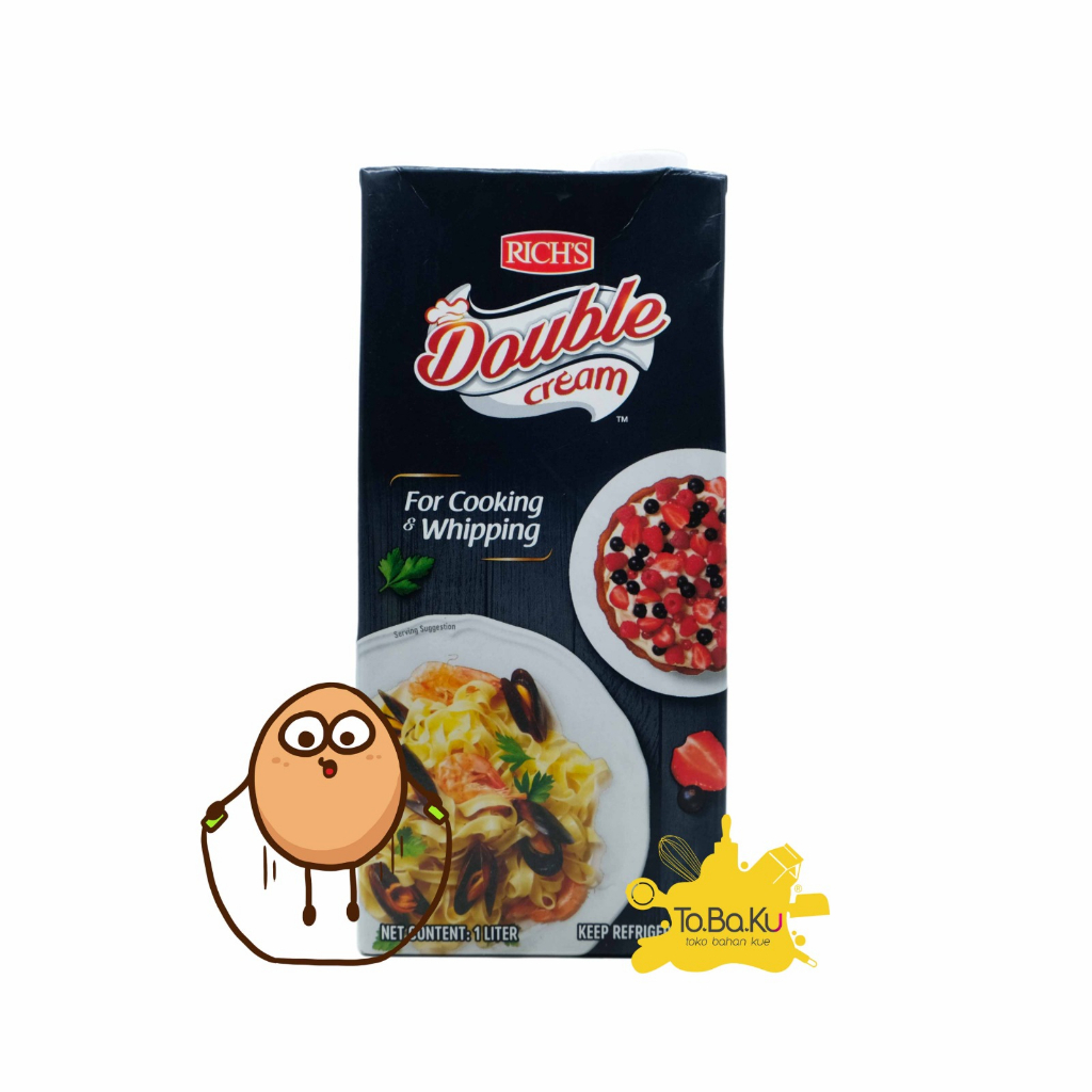 Jual Rich Double Cream 1 Liter | Shopee Indonesia