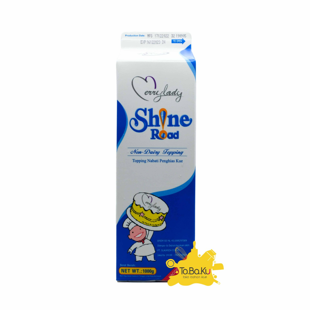 Jual ShineRoad Non Dairy Cream Topping 1L | Shopee Indonesia
