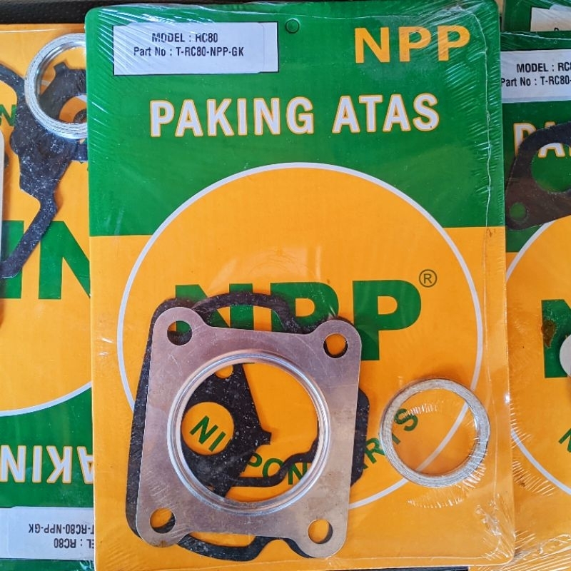 Jual GASKET PERPACK PACKING ATAS ( TOPSET/ TOP SET ) SUZUKI RC80 RC 80 NPP | Shopee Indonesia