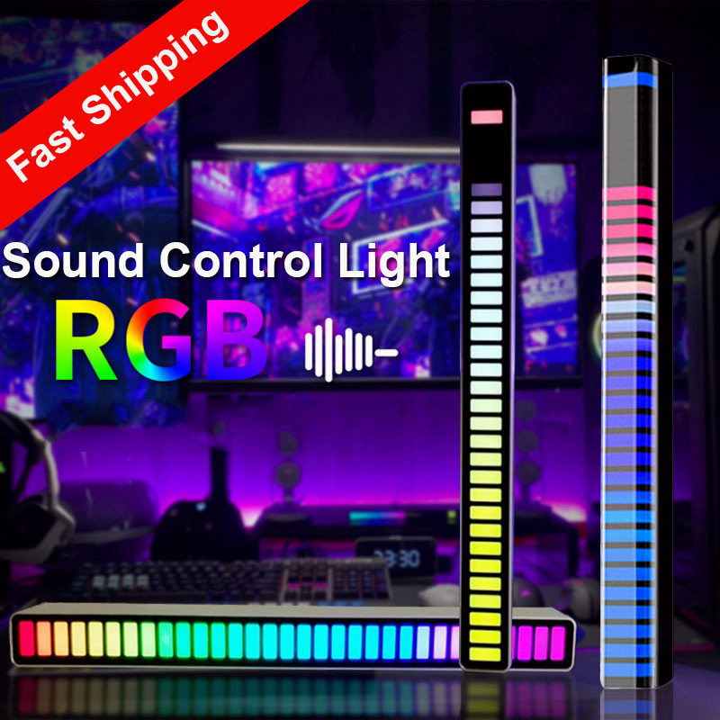 Jual RGB Music Sound Control LED Strip Light Bluetooth App Pickup Voice ...