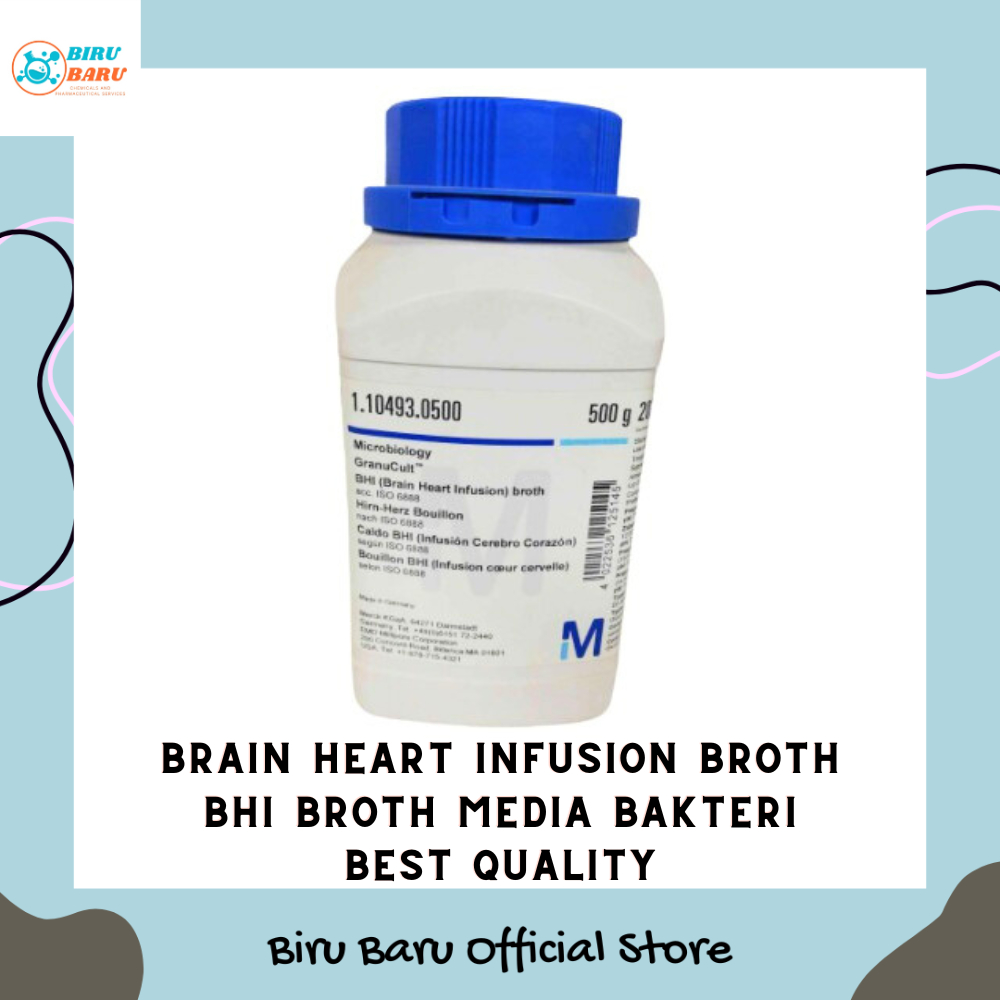 Jual BHI ( BRAIN HEART INFUSION ) BROTH MERCK PER 10 GR MEDIA BAKTERI ...