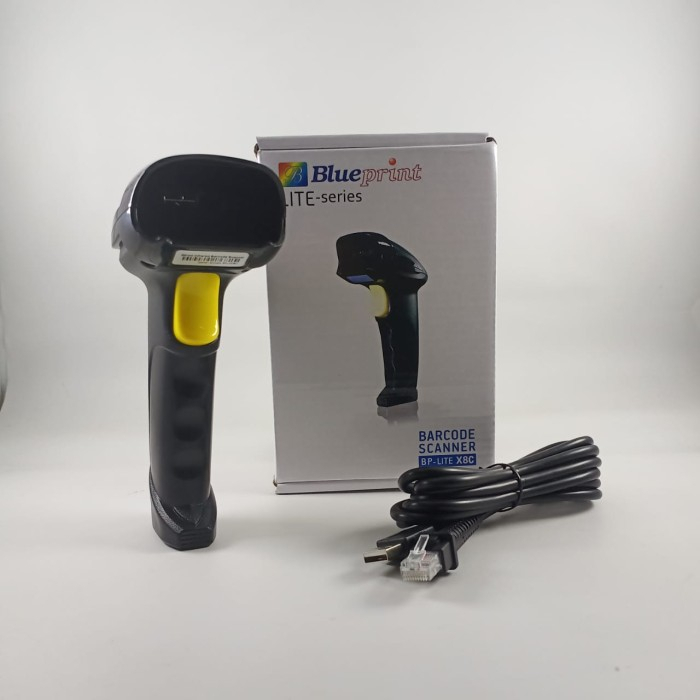 Jual BLUEPRINT LITE X8C BARCODE SCANNER USB | Shopee Indonesia