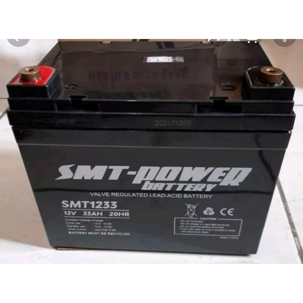 Jual aki Ups Aki Kering 12V 33AH aki panel surya aki solar cell SMT ...