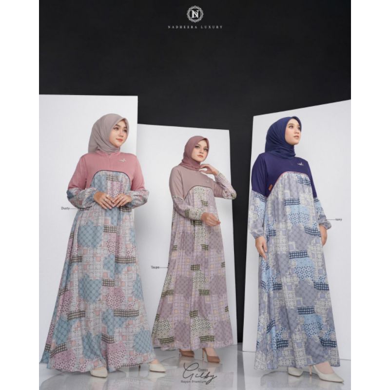Jual GILBY DRESS BY NADHEERA LUXURY | Shopee Indonesia
