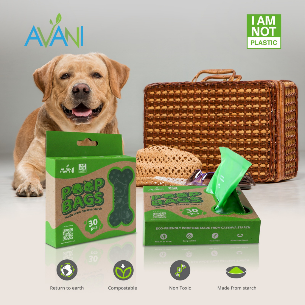 Jual Avani Eco - Cassava Biodegradable Poop Bags - Kantong Singkong ...