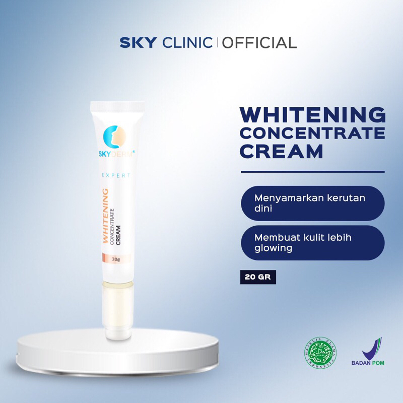 Jual SKYDERM Whitening Concentrate Cream 20GR | Shopee Indonesia