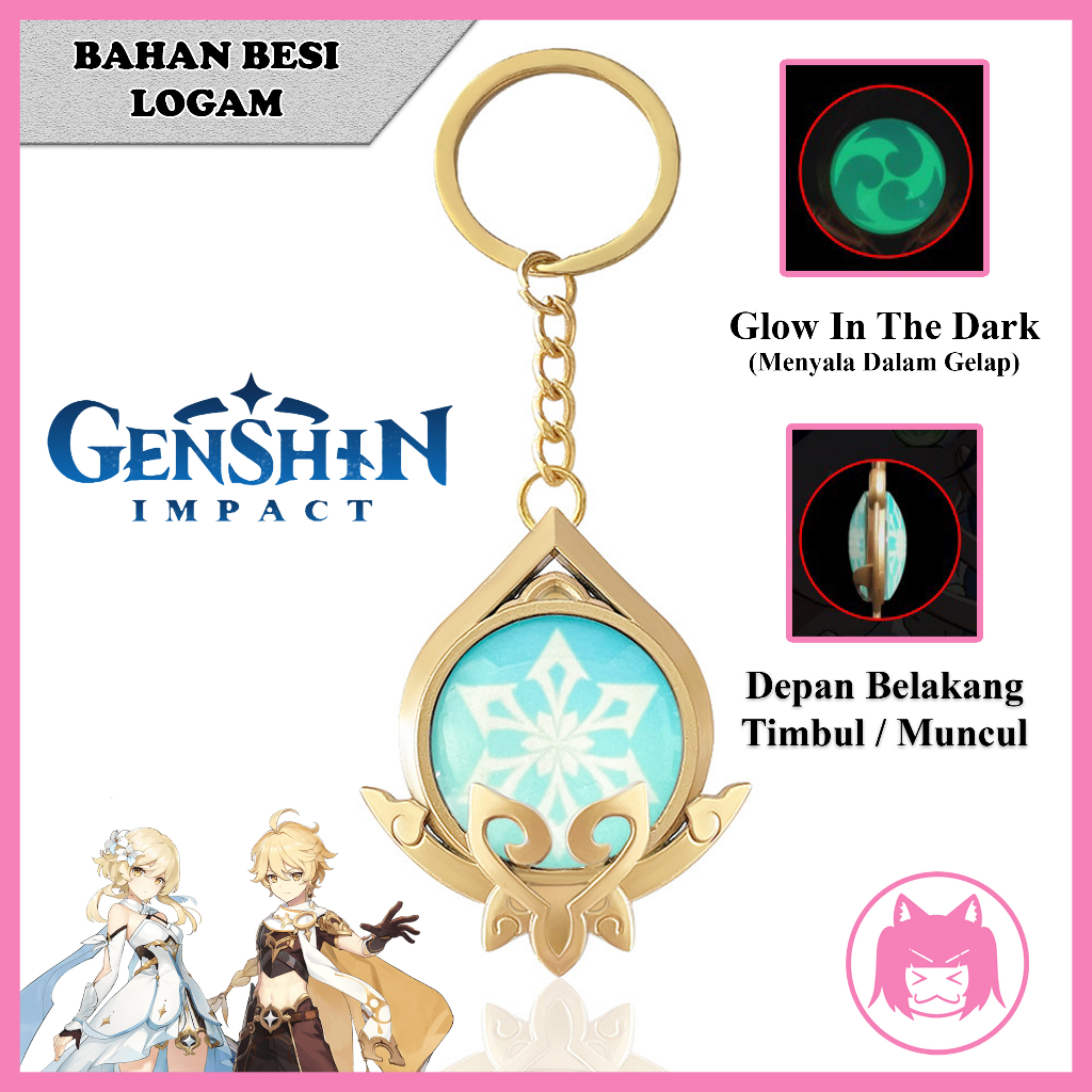 Jual Genshin Impact Keychain - Gantungan Kunci Vision Sumeru Frame ...