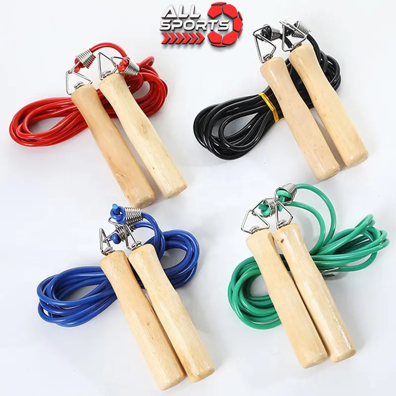 Jual Skipping Kayu S3 / Tali Lompat kayu jump rope / Tali Lompat Kayu ...
