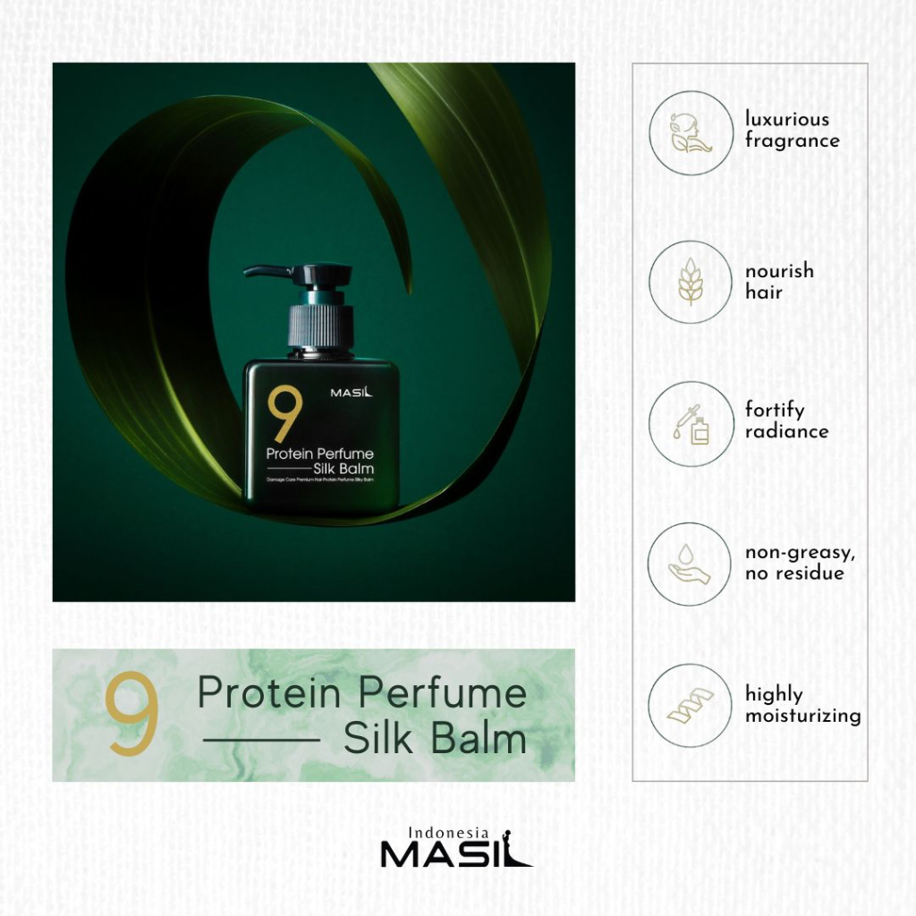 Jual MASIL 9 Protein Perfume Silk Balm 180ml | Shopee Indonesia