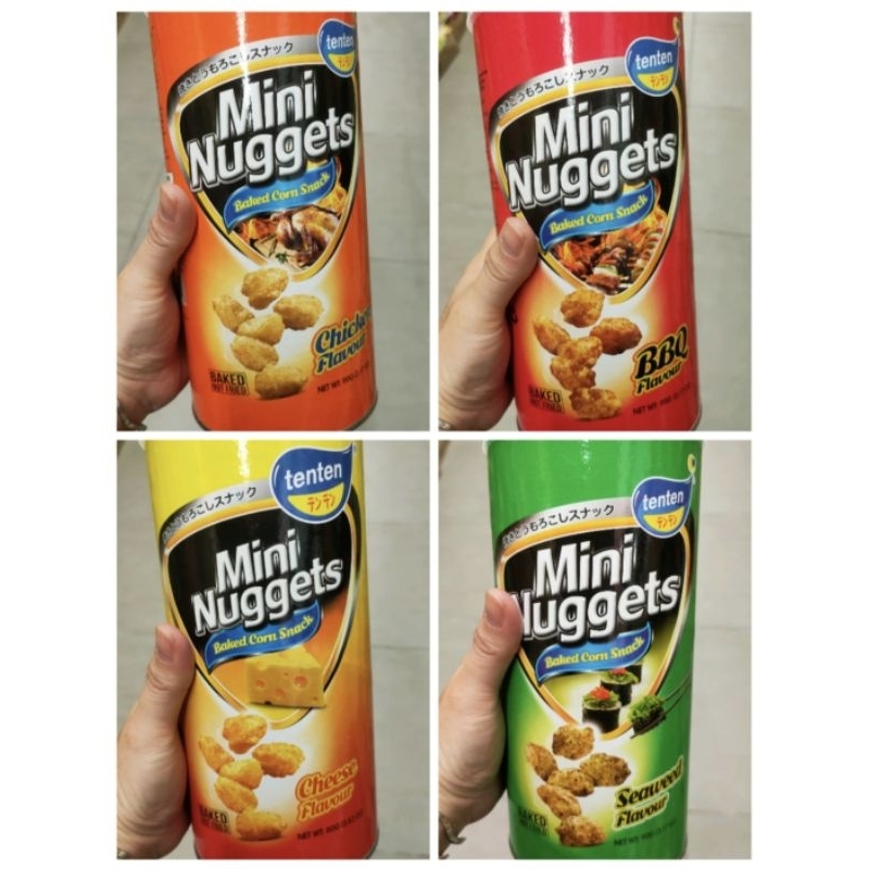 Jual Tenten Mini Nuggets Baked Corn Snack Chicken / Chesee / BBQ ...