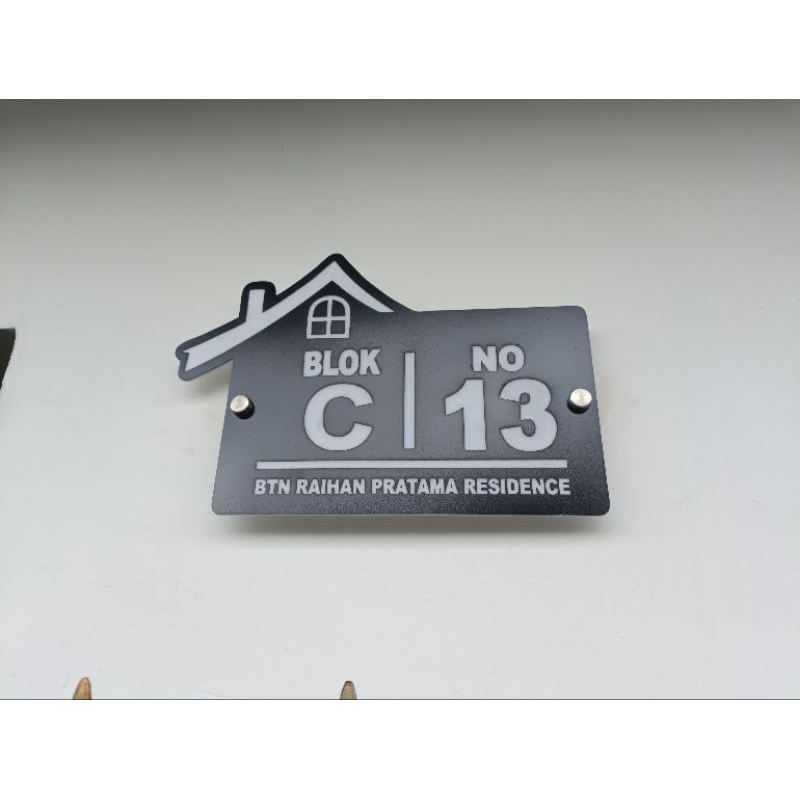 Jual Nomor Rumah, Papan Nama Rumah | Shopee Indonesia