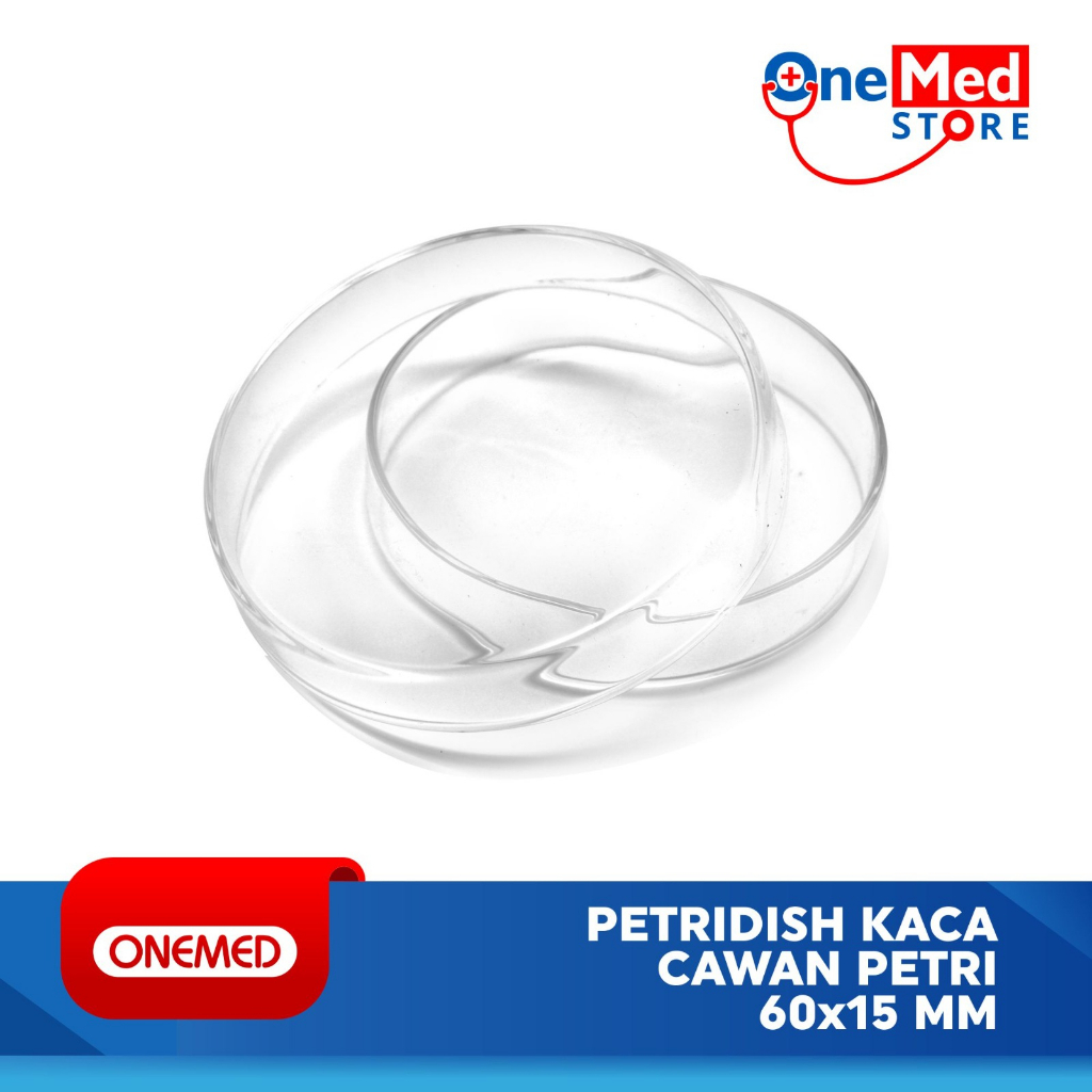 Jual Petri Dish Kaca Cawan Petri 60x15mm OJ2 | Shopee Indonesia