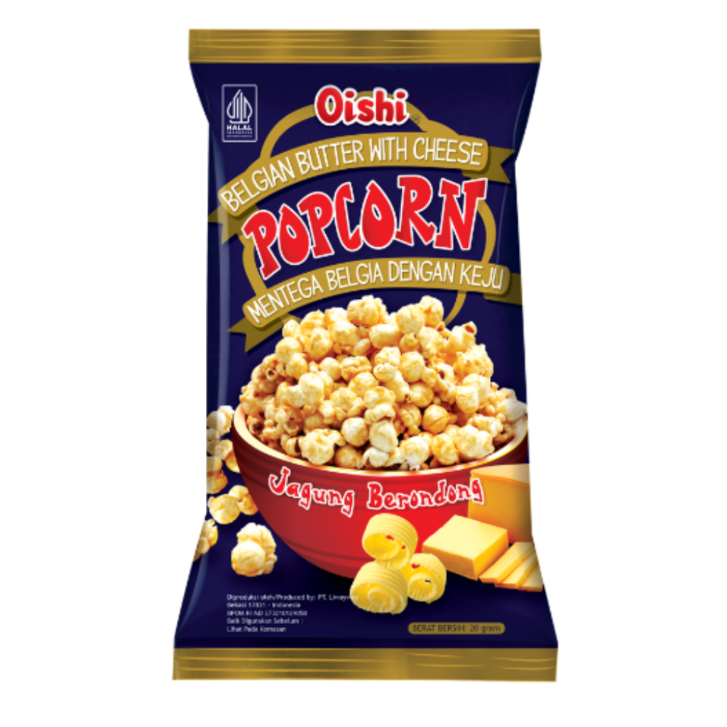 Jual OISHI POPCORN 20gr | Shopee Indonesia