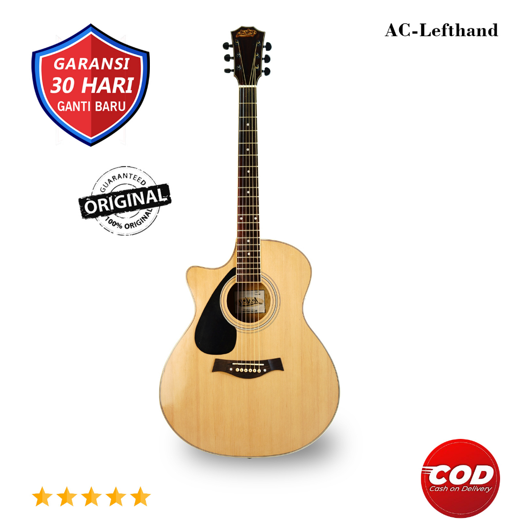 Jual Gitar KIDAL Original Lesley AC-01 Lefthand | Shopee Indonesia