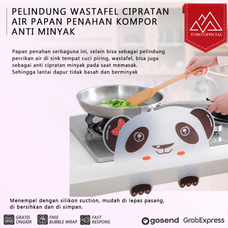 Jual PELINDUNG WASTAFEL CIPRATAN AIR PAPAN PENAHAN KOMPOR ANTI MINYAK ...
