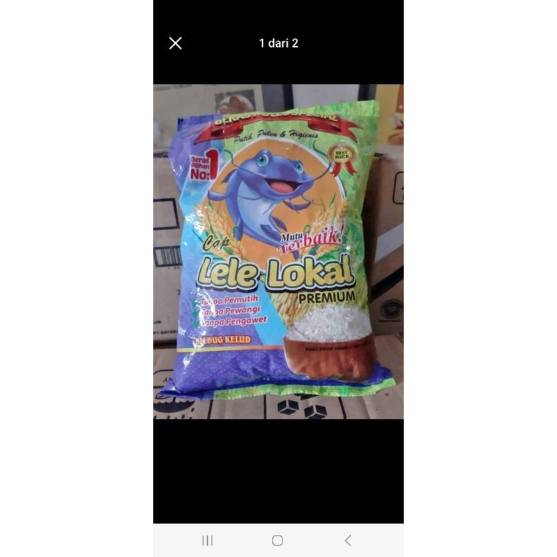 Jual beras lele lokal 1kg | Shopee Indonesia