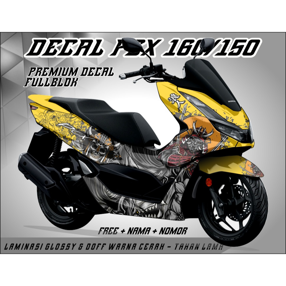 Jual striping all new pcx 160 full body decal pcx 160 full body sticker ...