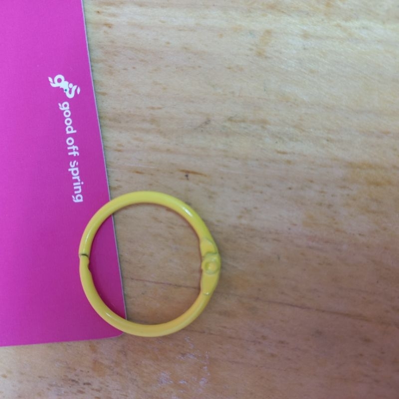 Jual Ring flashcard | Ring besi buka tutup warna warni | ring besi ...