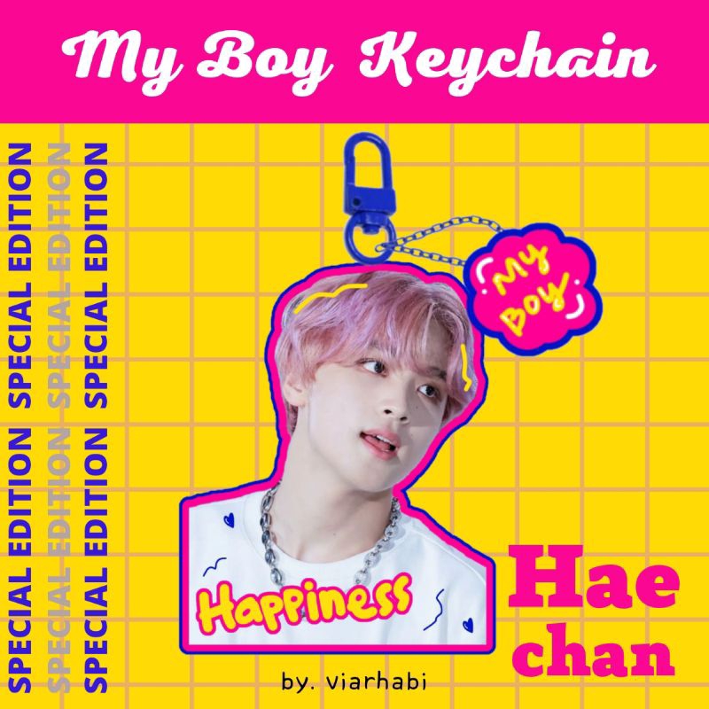 Jual [PO] NCT DREAM KEYCHAIN HAECHAN EDITION// GANCI ACRYLIC // GANCI ...