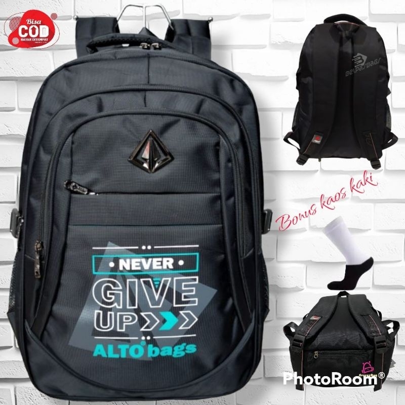 Jual Tas ransel anak sd smp sma bahan polister tebal jahitan rapih ...