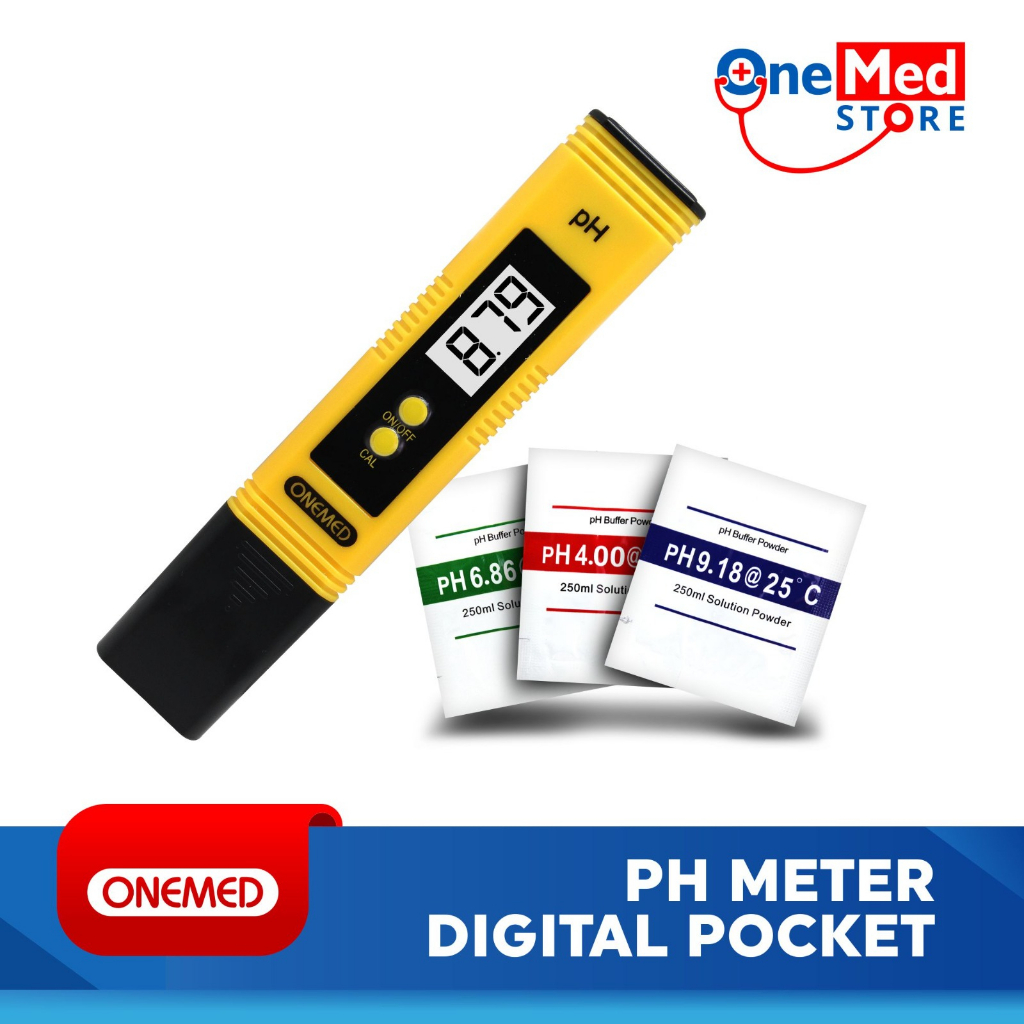 Jual PH Meter Digital Pocket Alat Pengukur Keasaman Onemed OB | Shopee ...