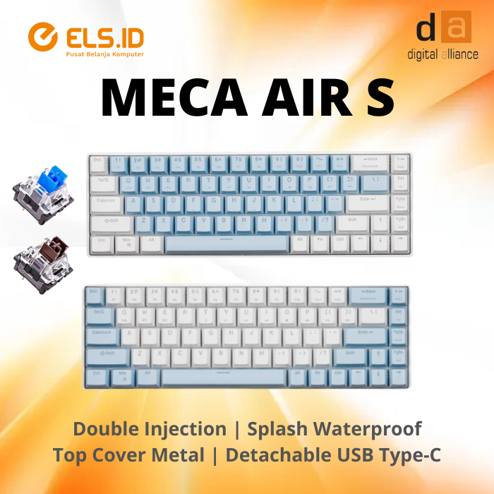 Jual Digital Alliance Meca Air S Keyboard Gaming Mechanical | Shopee ...
