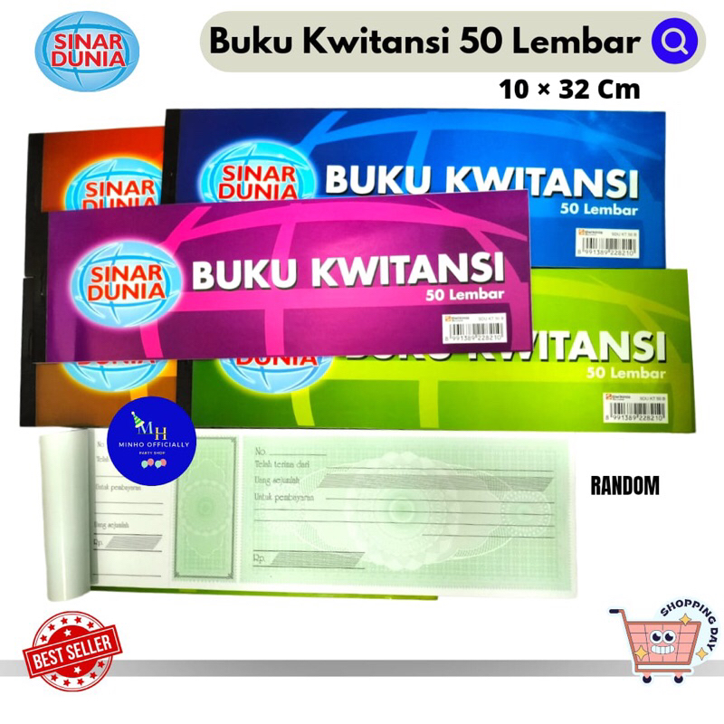 Jual BUKU KWITANSI BESAR SINAR DUNIA 50 LEMBAR -PCS | Shopee Indonesia