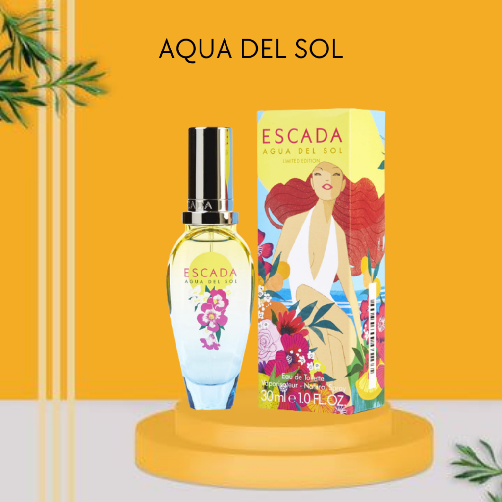Jual Escada Aqua Del Sol Mini Miniature Parfum EDT 4 ml | Shopee Indonesia