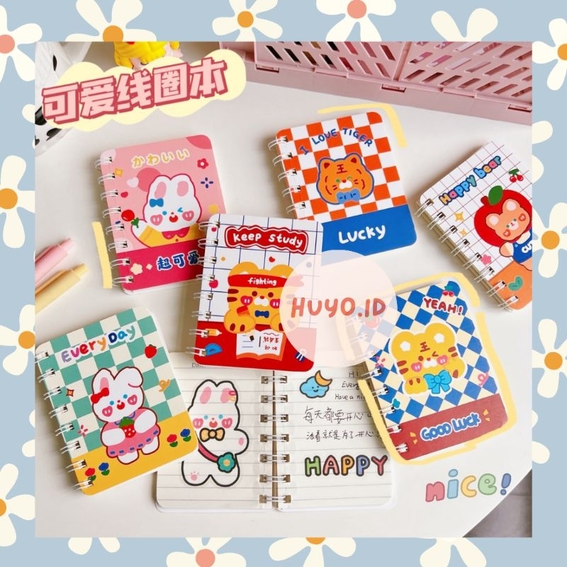Jual Huyo.id | Note Book Ring Mini | Buku Notes Kecil | Notebook | Buku ...