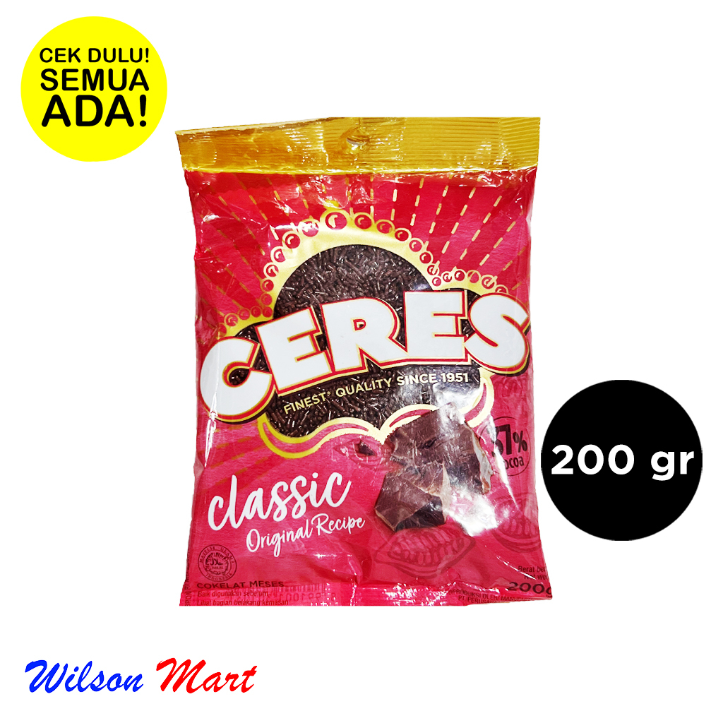 Jual CERES CLASSIC COKLAT MESES 200 GRAM | Shopee Indonesia