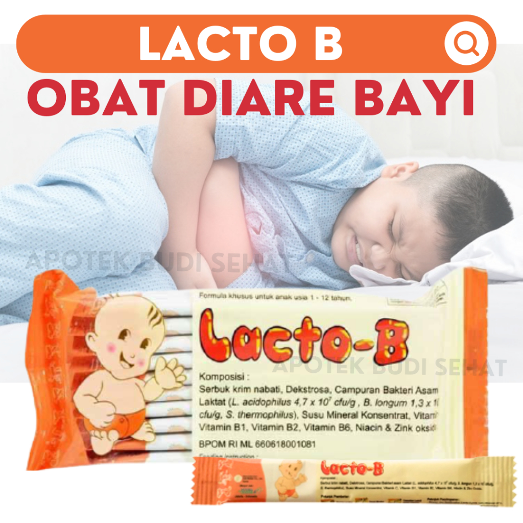 Jual Lacto B Obat Diare Bayi Obat Diare Anak Obat Sakit Perut Anak ...