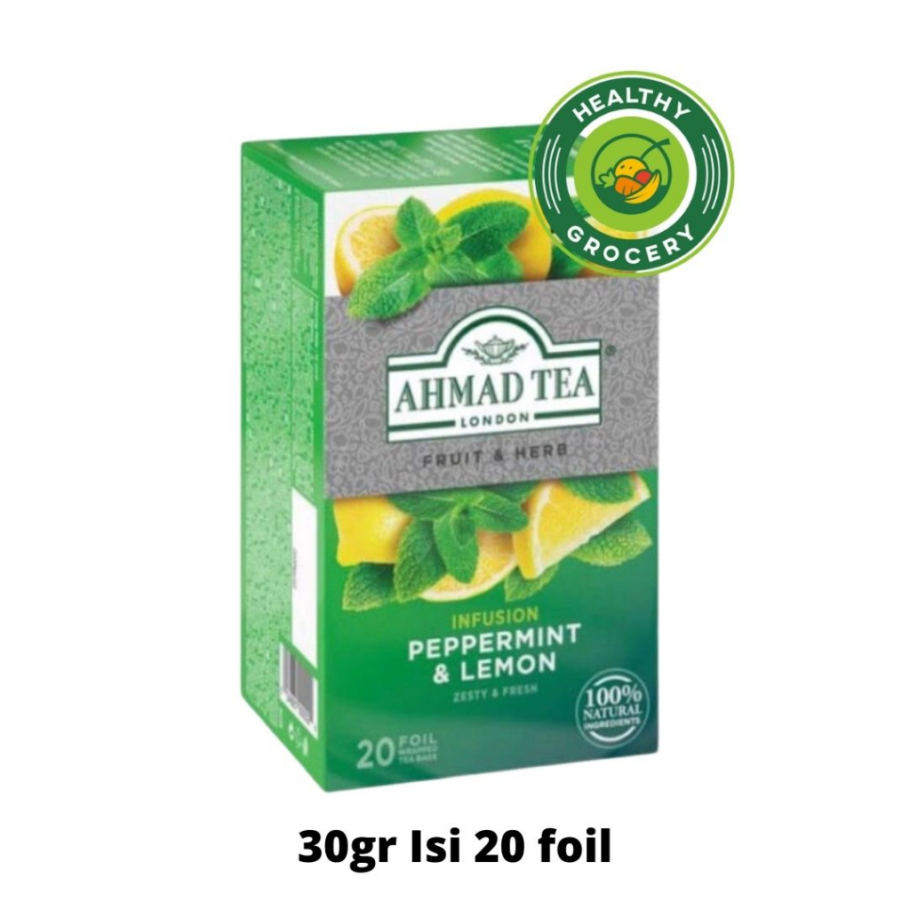 Jual Ahmad Tea 20 Foil Black Classic / Cold Brew / Herbal / Ahmad Tea ...
