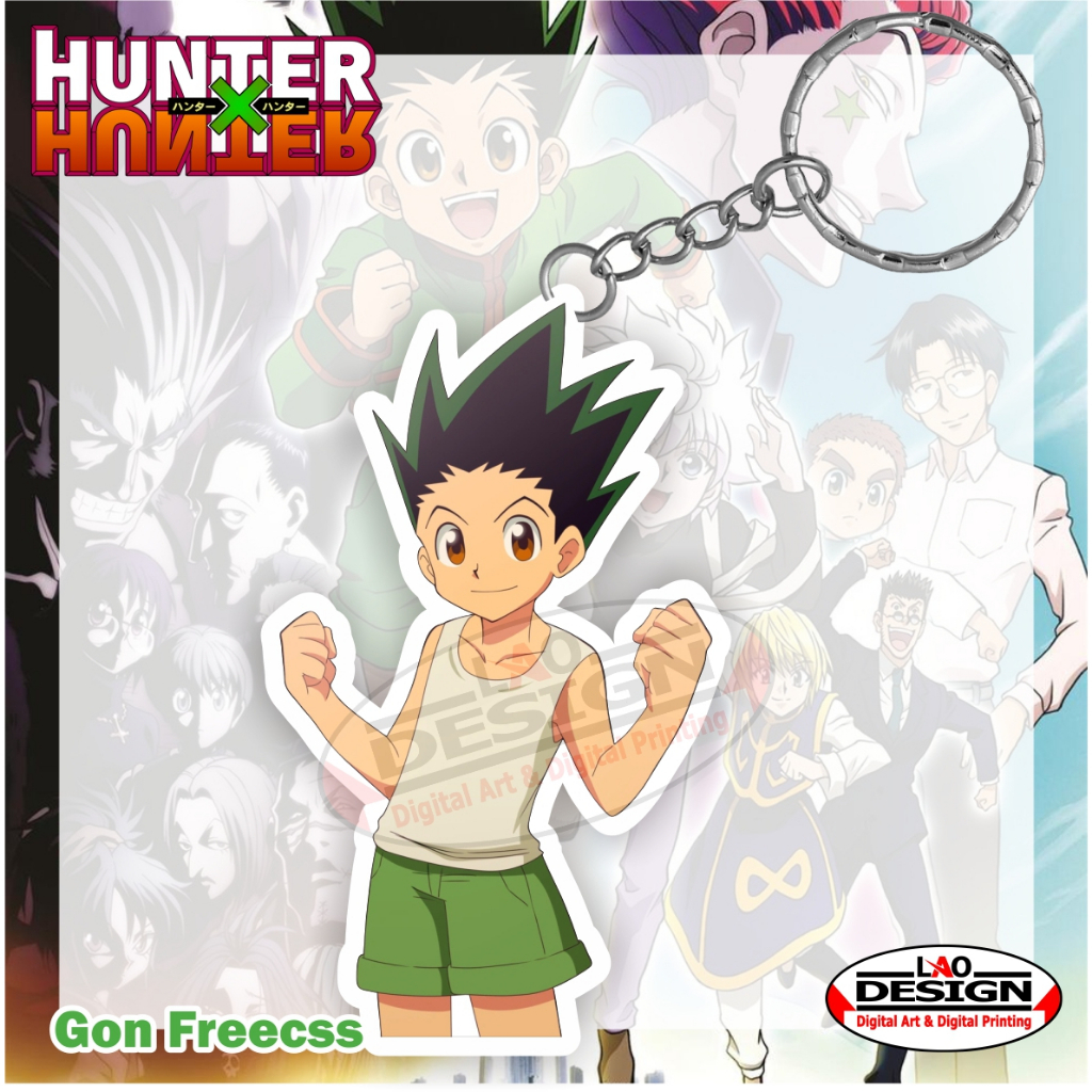 Jual Gantungan Kunci Gon Freecss Hunter X Hunter - Gantungan Kunci ...