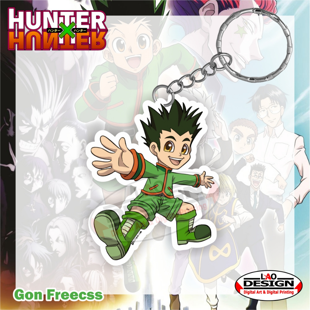 Jual Gantungan Kunci Gon Freecss Hunter X Hunter - Gantungan Kunci ...
