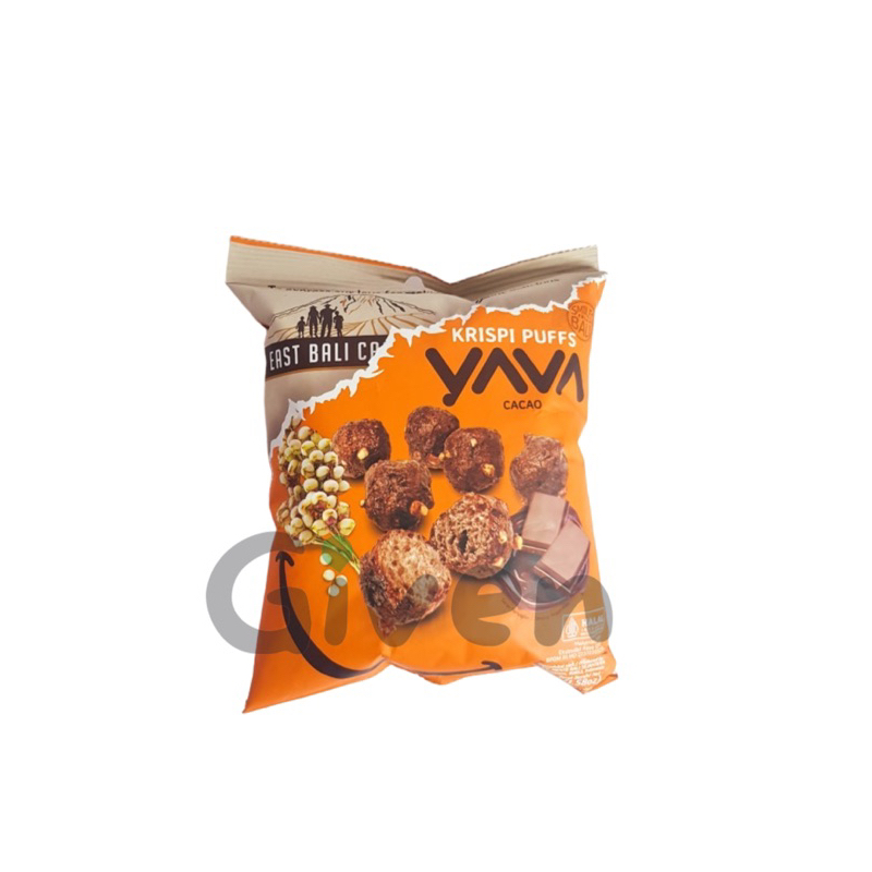 Jual YAVA Granola Puffs Chocolate Vanila Cacao | Shopee Indonesia