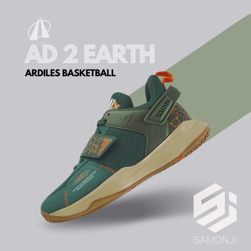Jual SJ DBL ARDILES AD2 EARTH SEPATU BASKET UNISEX | Shopee Indonesia