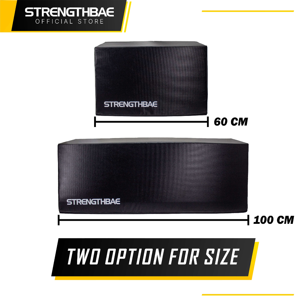 Jual Hip Thrust Bench STRENGTHBAE Box Glute Bridge Platform Booty Pad ...