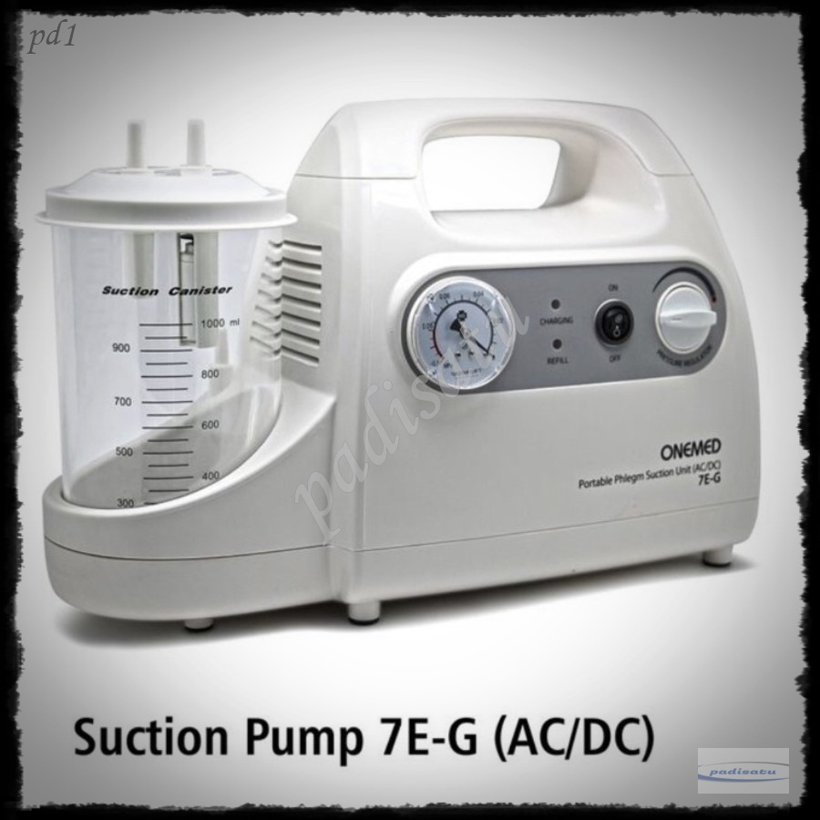 Jual SUCTION PUMP Portable 7E-G Onemed [ Pompa Penghisap Lendir ...