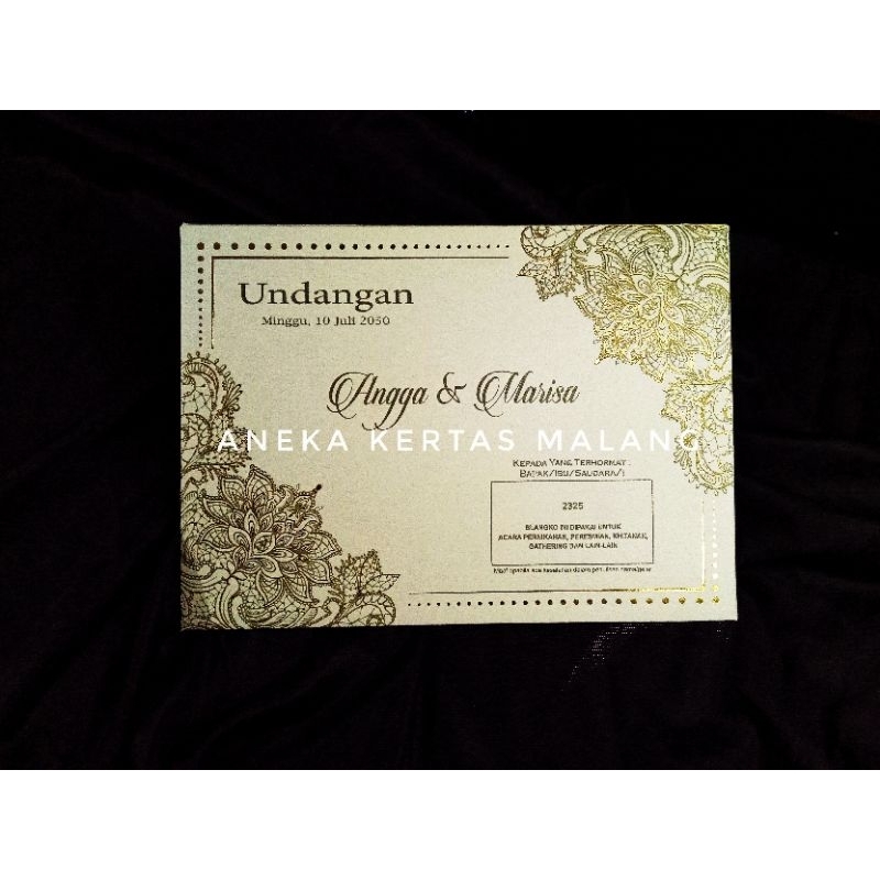 Jual Blangko Undangan Erba 2325 Semi Hardcover (Cek Deskripsi) | Shopee ...