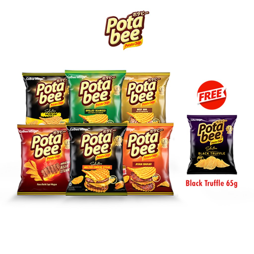 Jual Potabee Paket Komplit Free Potabee Black Truffle 65Gr | Shopee ...