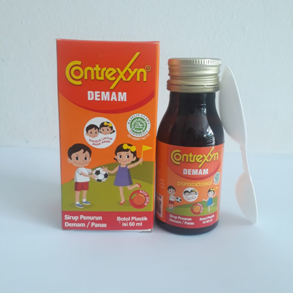 Jual Contrexyn Demam Rasa Jeruk 60 ml | Shopee Indonesia