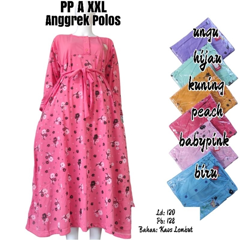 Jual DASTER MUSLIM GAMIS SUPER JUMBO LD 120 XXL / DASTER PP KLOK JUMBO ...