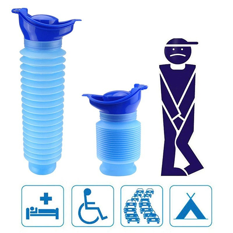 Jual pispot urinal portable botol tampung air kencing dewasa dan anak ...