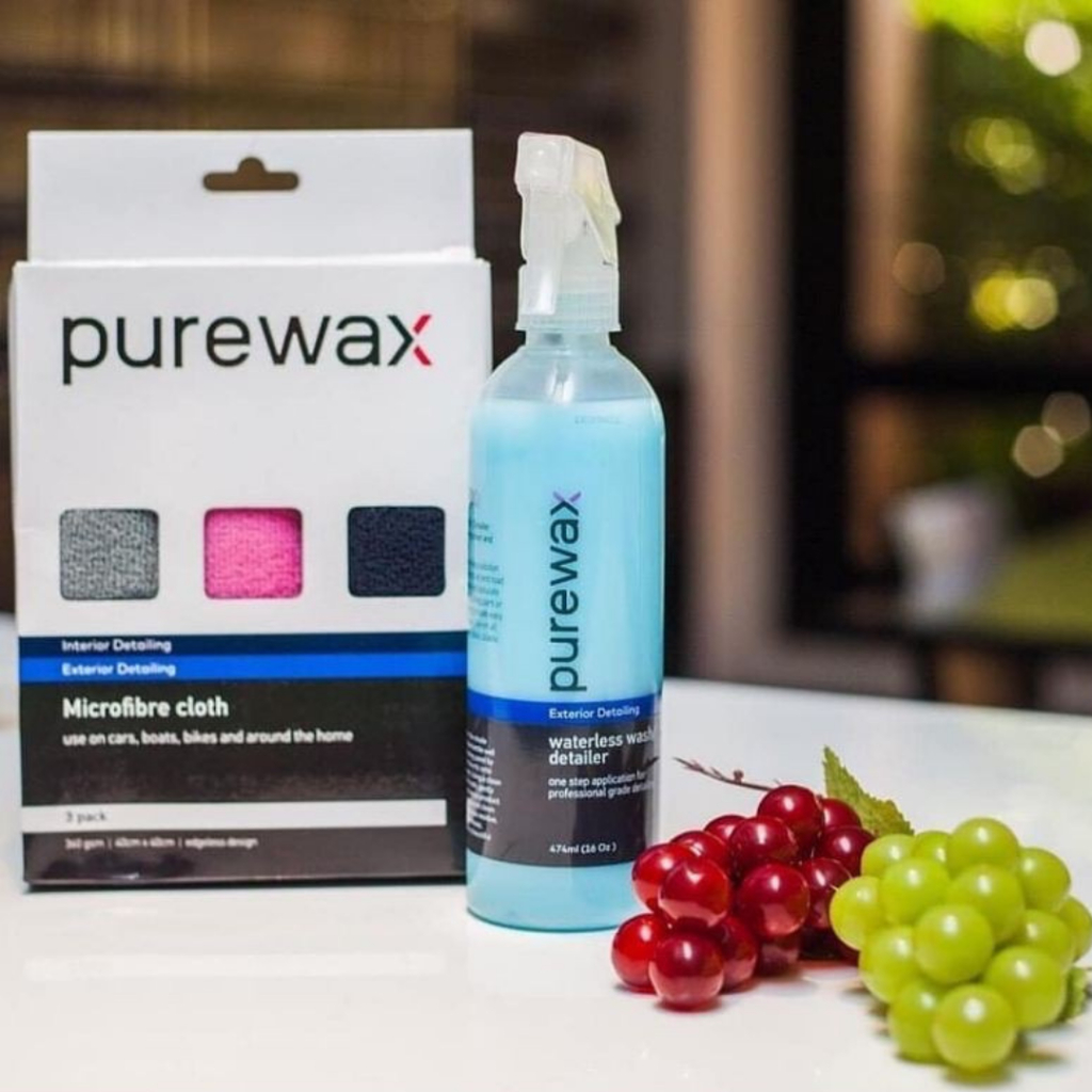 Jual PAKET LENGKAP 2 BOTOL + MICROFIBER PUREWAX/ PURE WAX/ WASH & WAX ...