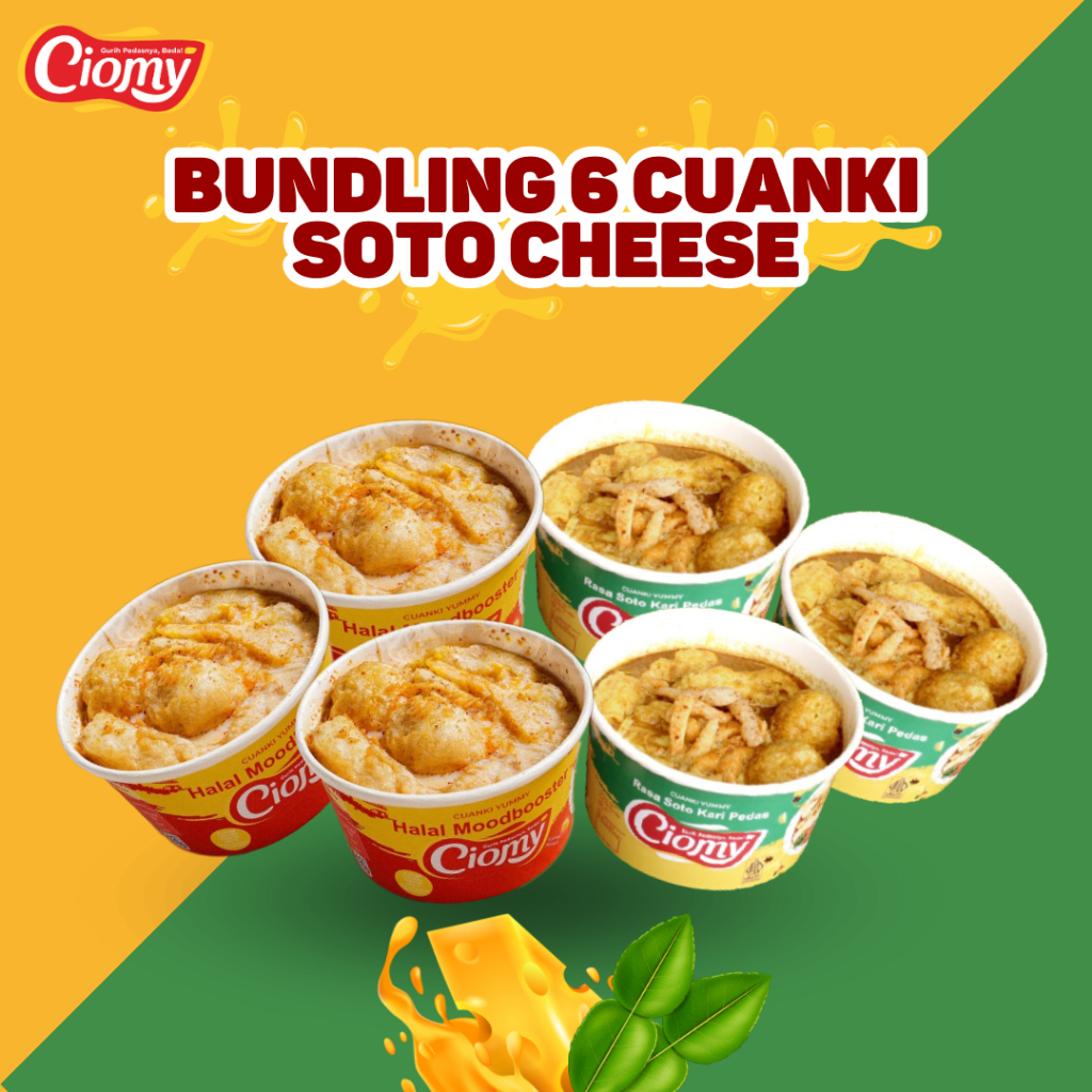 Jual CIOMY - Paket Bundling 6 Varian Kuah Keju dan Kuah Kari | Shopee ...