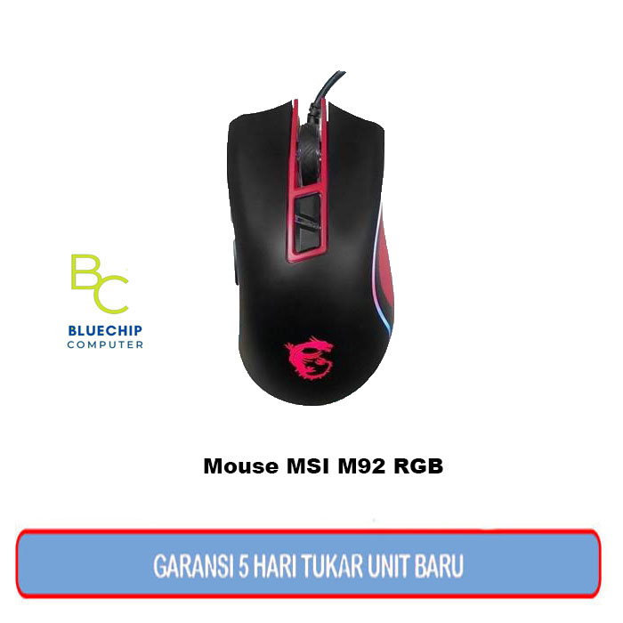 Jual Mouse MSI M92 RGB - Mouse Gaming MSI ORI | Shopee Indonesia