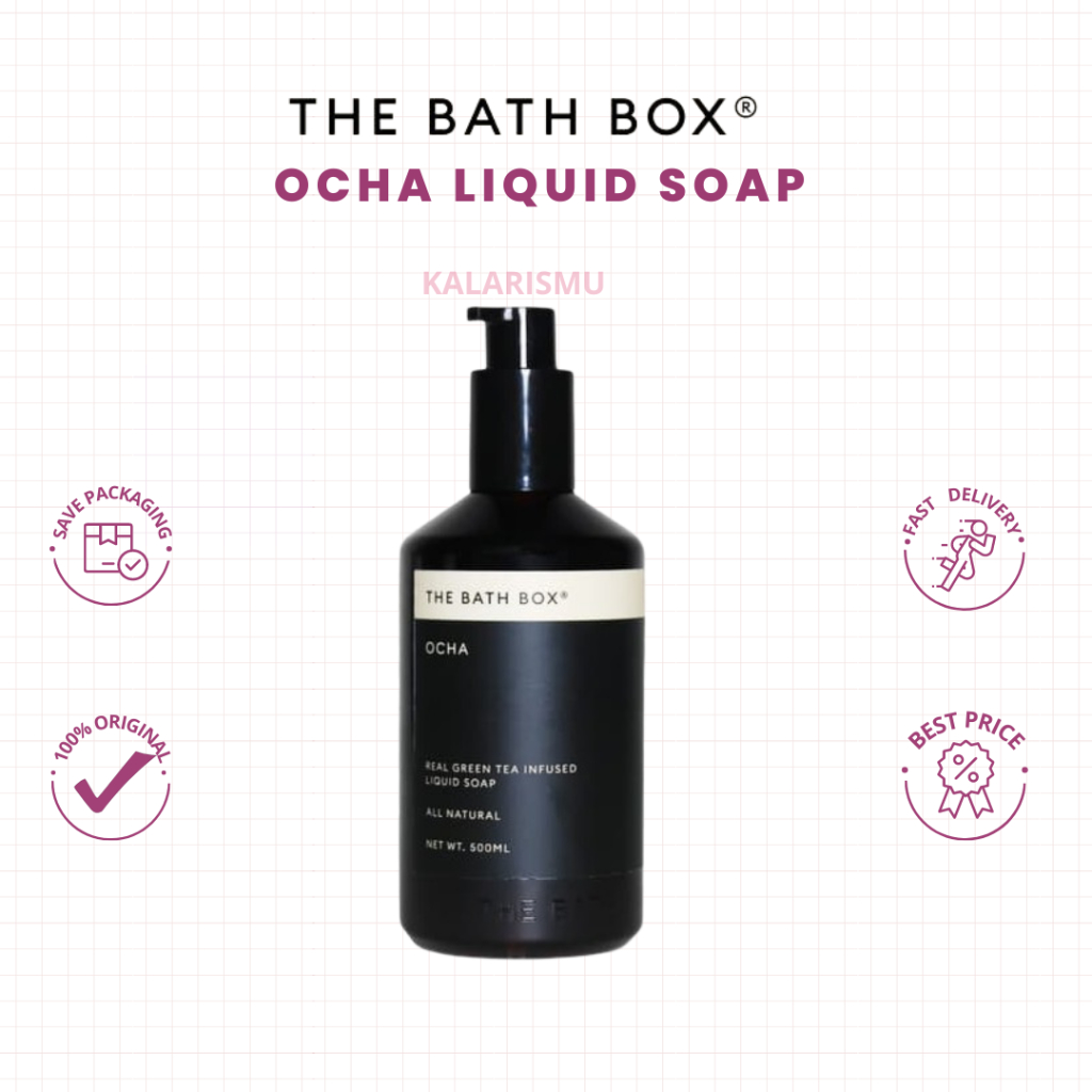 Jual The Bath Box Body Wash Ocha Liquid Soap 500ml | Shopee Indonesia
