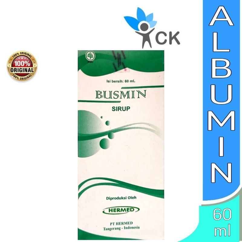 Jual BUSMIN SYRUP BOTOL 60 ML ekstrak ikan gabus untuk meningkatkan ...