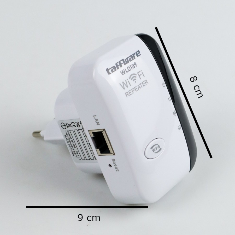 Jual Wireless-N WiFi Repeater 300Mbps / Penguat Sinyal WiFi / Router ...