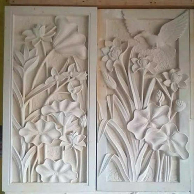 Jual ukiran paras jogja batu ukir relief dinding batu alam | Shopee ...